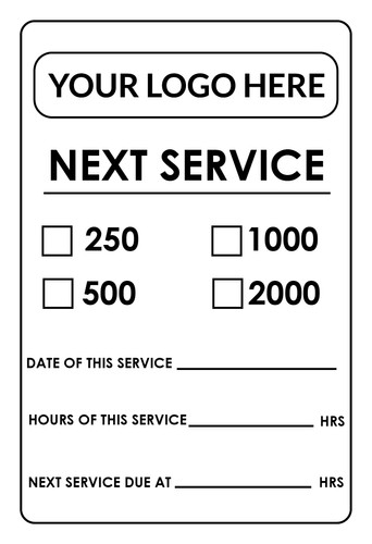 Custom Service Sticker | CCS