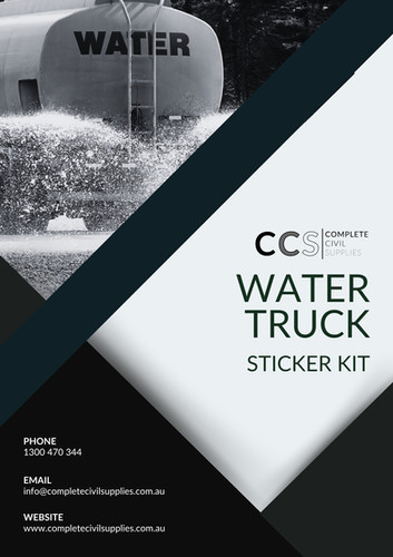 Water Truck Sticker Kit | CCS