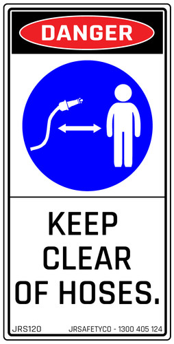 Keep Clear Of Hoses Sticker | CCS