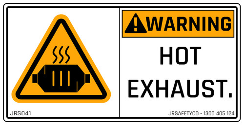 Hot Exhaust Sticker | CCS