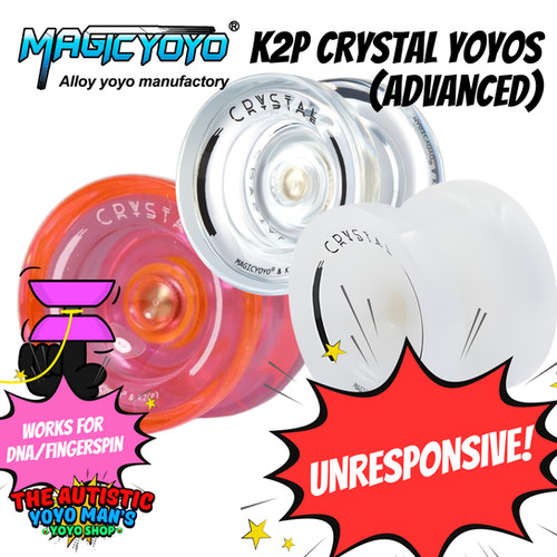 Magic Yoyo K2 Plus Crystal Yoyos - Unresponsive Beginner Yoyo