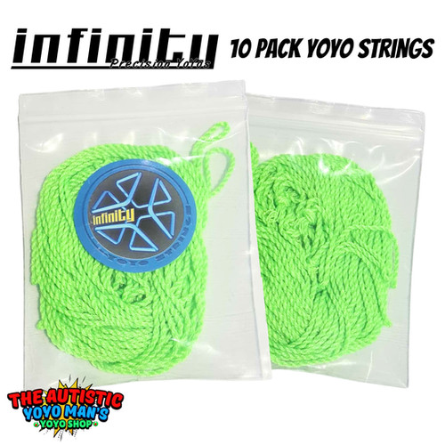 Infinity Yoyo Strings - 10 Pack (GREEN) | Yoyo Man Yo Yo Shop