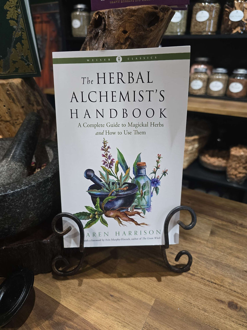 Herbal Alchemist Book | The Witchy Nook