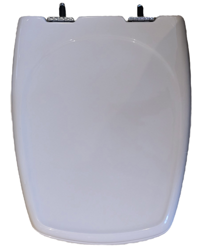Selles Cheverny original seat in Misty Pink with metal hinges | Oddcolours