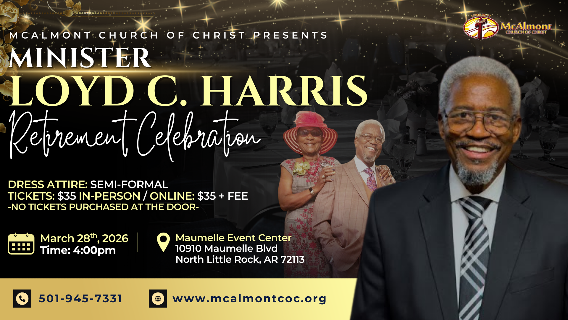Harris Retirement Celebration | McAlmontCoC