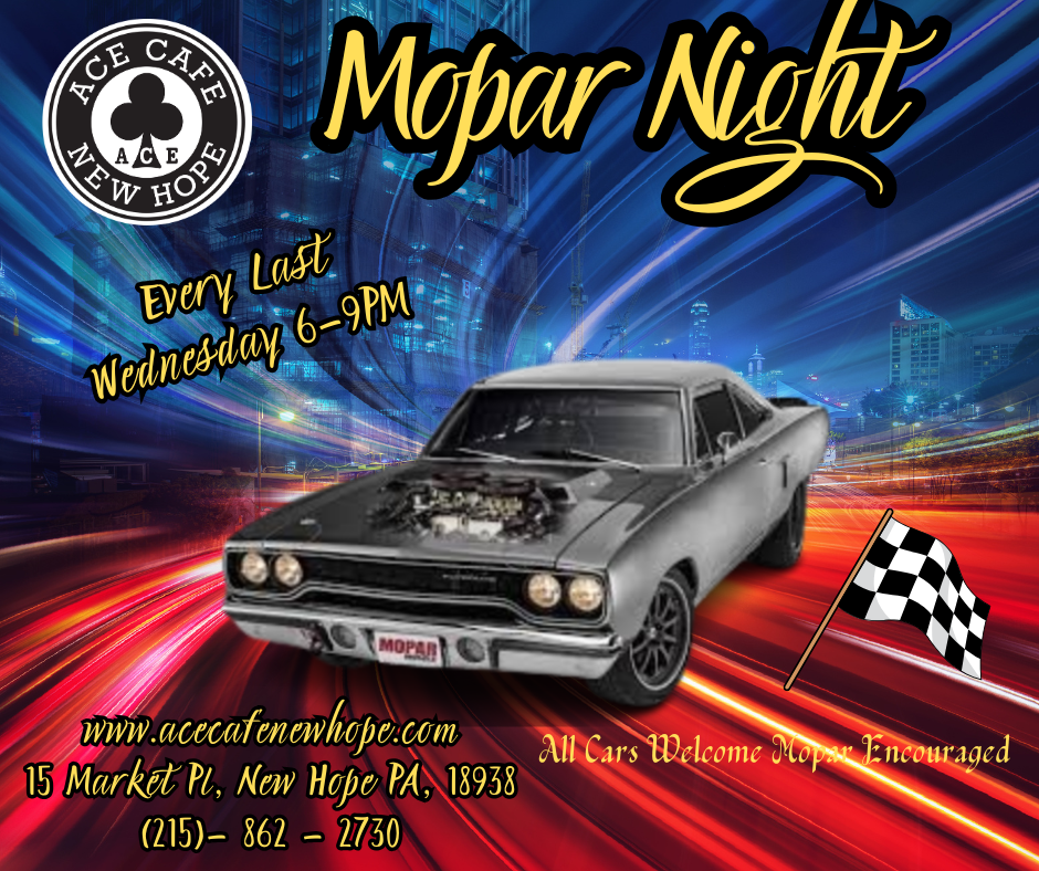 Mopar Night | acecafenewhope.com