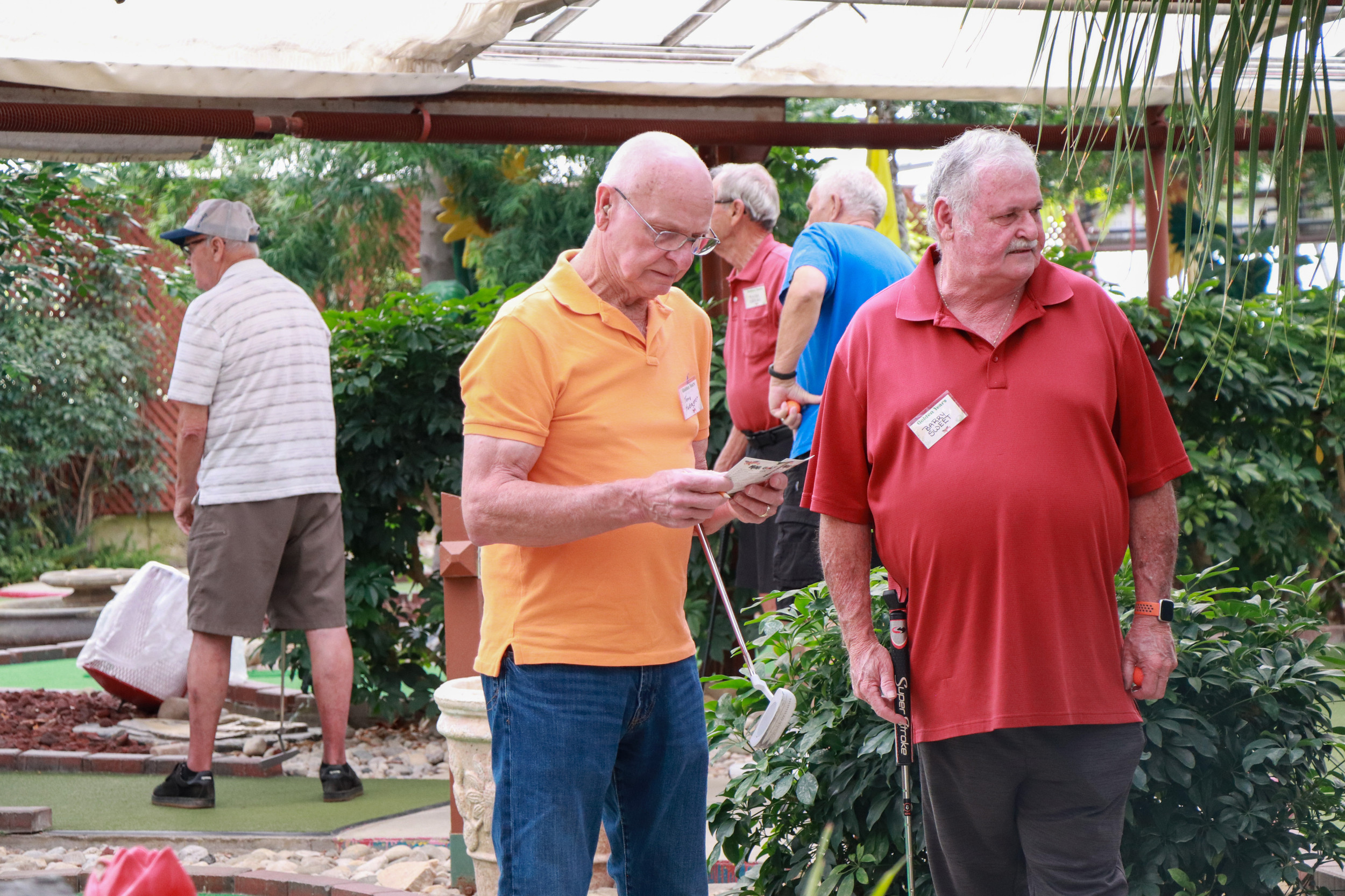 Golden Years Mini Golf League | Colasanti's Tropical Gardens