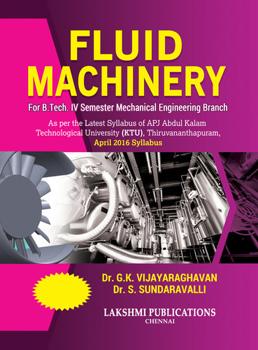 Fluid Machinery | Lakshmi Publications