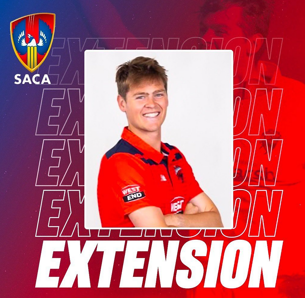 Liam Scott and Harry Mathias extend