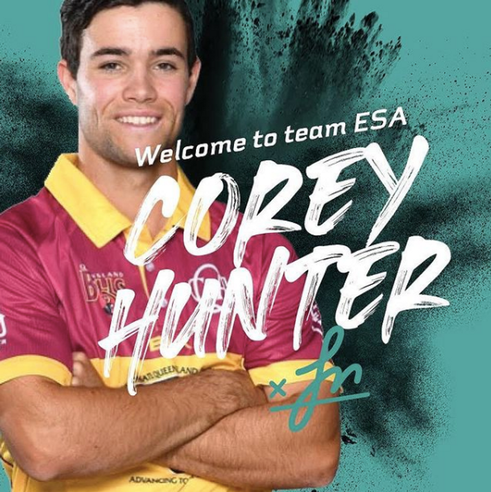 Welcome to the team Corey Hunter