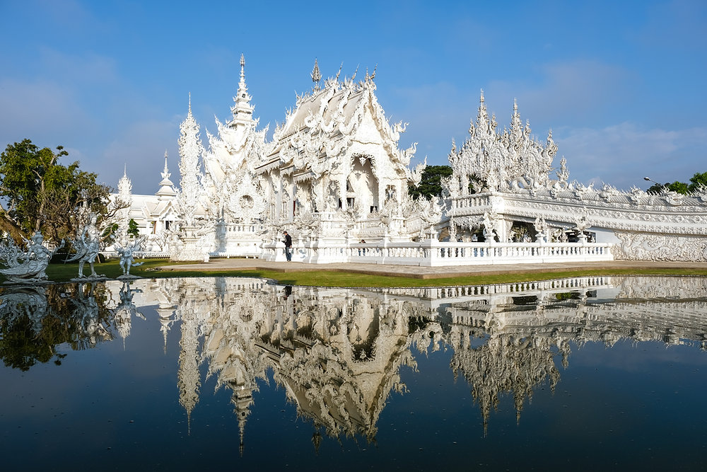 Most beautiful Temples around Chiang Rai Thailand
