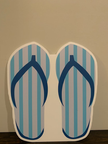 Sandals Icon | Heart Yard Signs