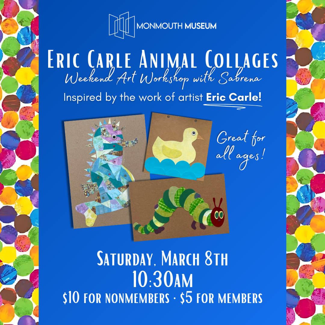 Eric Carle Animal Collages - Weekend Art Workshop | Monmouth Museum
