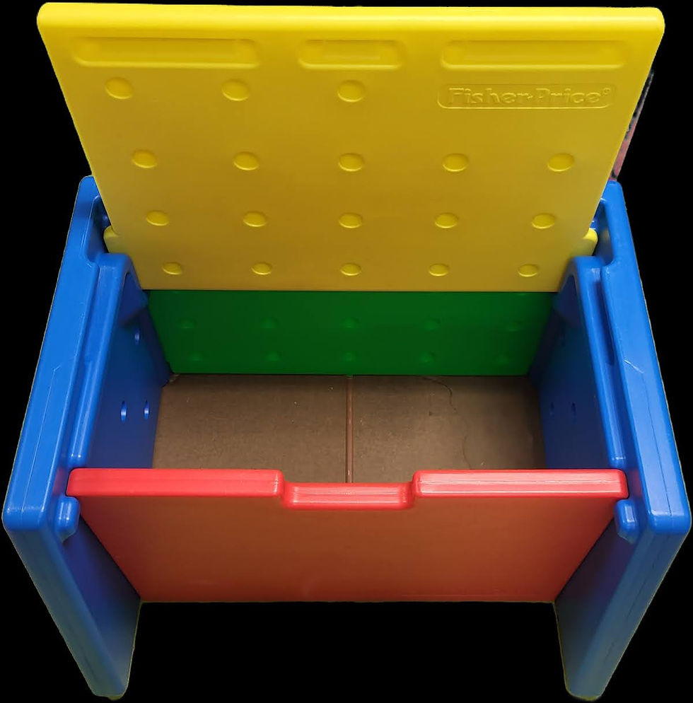 Fisher price toy box desk store