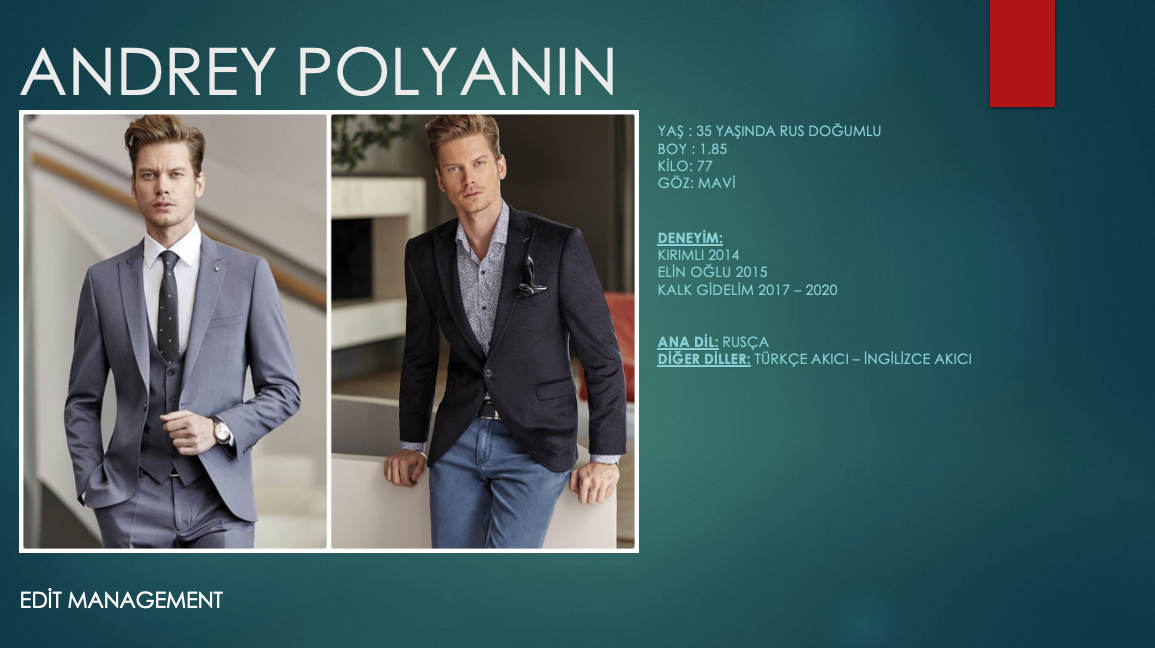 Andrey Polyanin | edit management