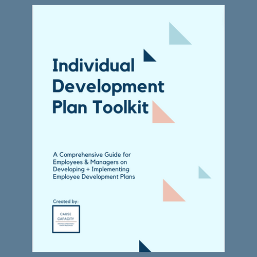 Individual Development Plan Toolkit | Causecapacity