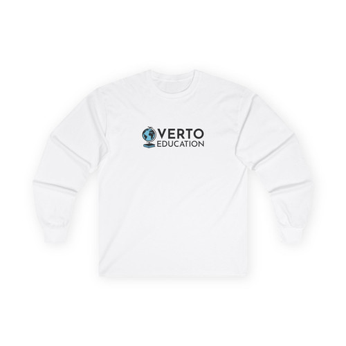 Verto Logo Unisex Ultra Cotton Long Sleeve Tee | Verto Education