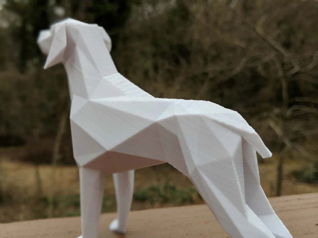 Low Poly Dog | the3dprint.in