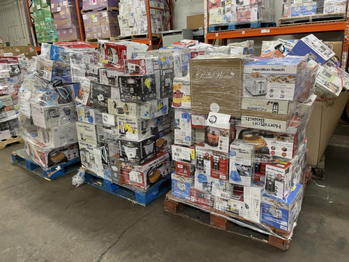 Pallets of Small Appliances - Unmanifested | Marketplace Liquidation
