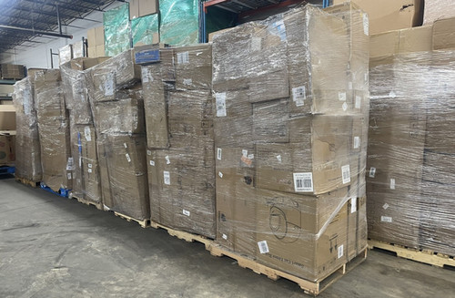 E-Commerce Pallets - 6 to 8 Foot Tall Pallets - Unmanifested ...