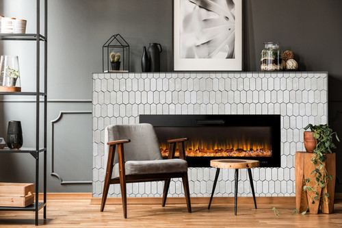 Mini Picket Crema Nouva Honed Marble Mosaic Tile | UBAID STONE LLC