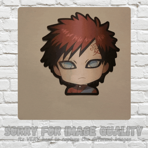 Gara Sand Demon Naruto - 3D Sticker | Nana Korobi