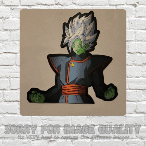 Zomasu Dragon Ball Universe - 3D Sticker | Nana Korobi
