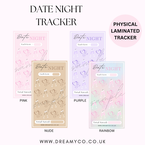 Date Night Tracker | Dreamy & Co