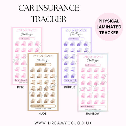 Car Insurance Tracker | Dreamy & Co