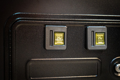 Coin Mechanism And Cashbox For Our Arcade Machines | Magnolia Arcades,LLC