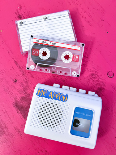 Mr. Aaron Mixtape Cassette Player | Mr. Aaron