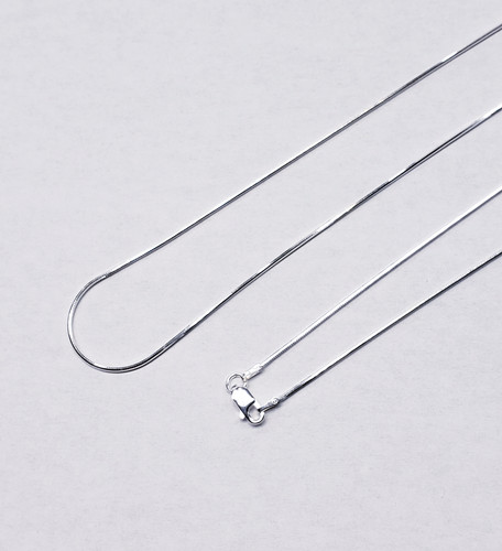 Square-cut Snake Chain | Somerset-Jewelers