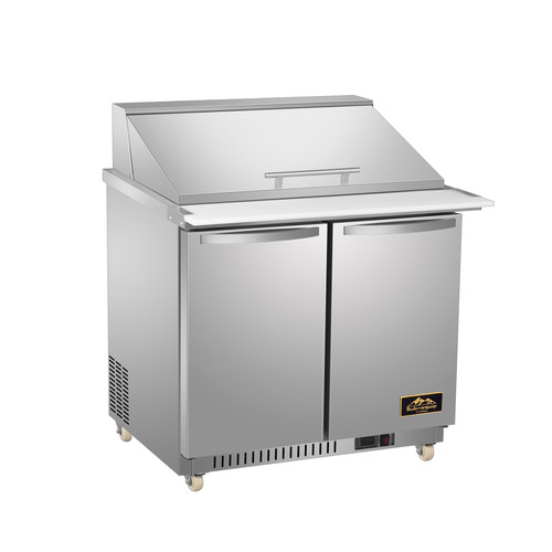 Sub-equip, CSSU-36M, 36" Mega Top Cooler Salad and Sandwich Prep Table ...