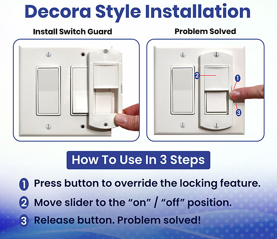Usage & Installation | e-Lock Switch Guards