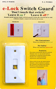 e-Lock Switch Guard | Child-Proof Light Switches | New Jersey