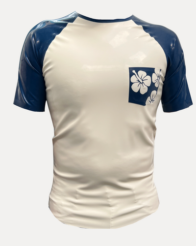 Latex Hibiscus Pocket Raglan T-shirt | Catalyst Latex