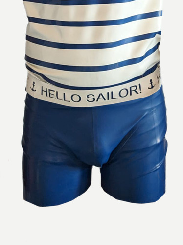 Latex Hello Sailor Boxer Shorts | Catalyst Latex