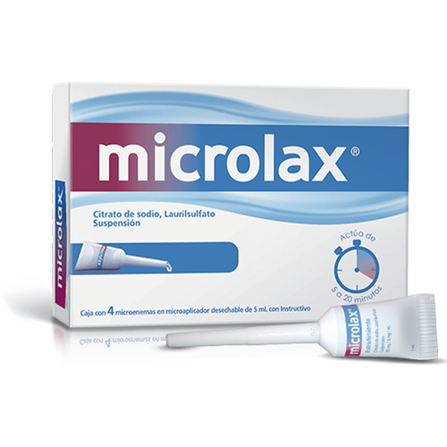 Microlax enemas 4 microenemas | Farmacia San Antonio