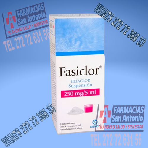 Fasiclor cefaclor 125mg /5 ml | Farmacia San Antonio