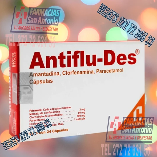 Antiflu Des 24 capsulas | Farmacia San Antonio