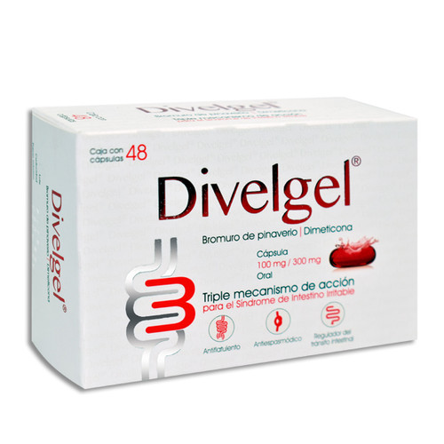 Divelgel 100MG/300MG 48 CAPSULAS | Farmacia San Antonio