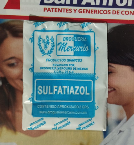 Polvos de Sulfatiazol | Farmacia San Antonio
