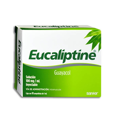 Eucaliptine guayacol 10 ampolletas | Farmacia San Antonio
