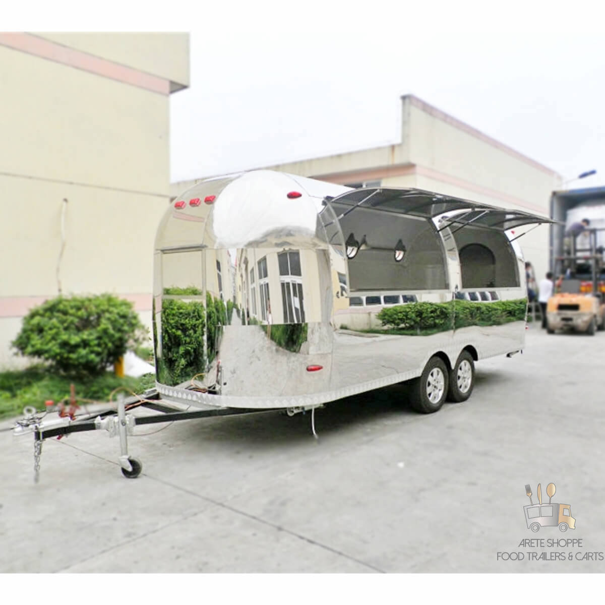 THE STREAMLINER - 18.7 Ft. Vending Trailer | Arete Food Trailers