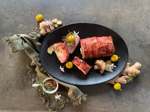 MUSTARD, APPLE & GINGER PORK ROLL | M'eat PMB Website