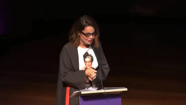 RECONOCIMIENTO 25 DE NOVIEMBRE A SONIA VACCARO POR SU TRAYECTORIA ...