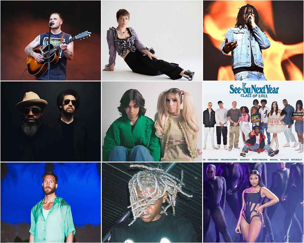 August 2022 Project Roundup (Megan Thee Stallion, Calvin Harris, Maggie ...