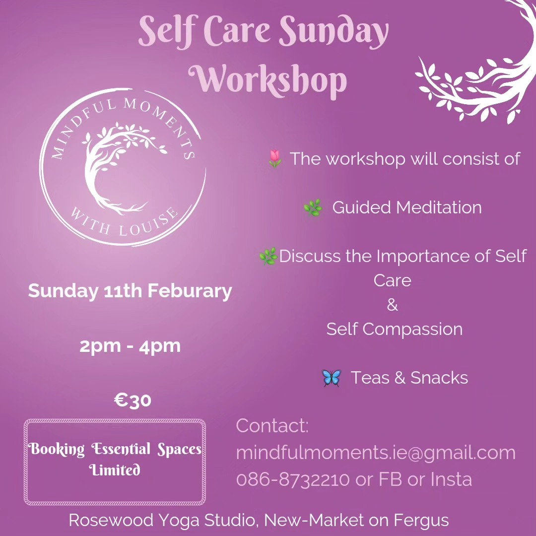 Mindful Moments - Self Care Sunday Workshop | ShannonCP