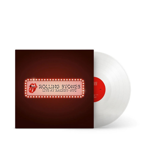 LP THE ROLLING STONES - LIVE AT RACKET, NYC (SOLID WHITE VINYL) RSD ...