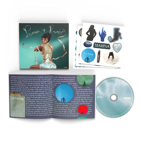 CD MARINA - PRINCESS OF POWER (WITH STICKER SHEETS) | Music Collector